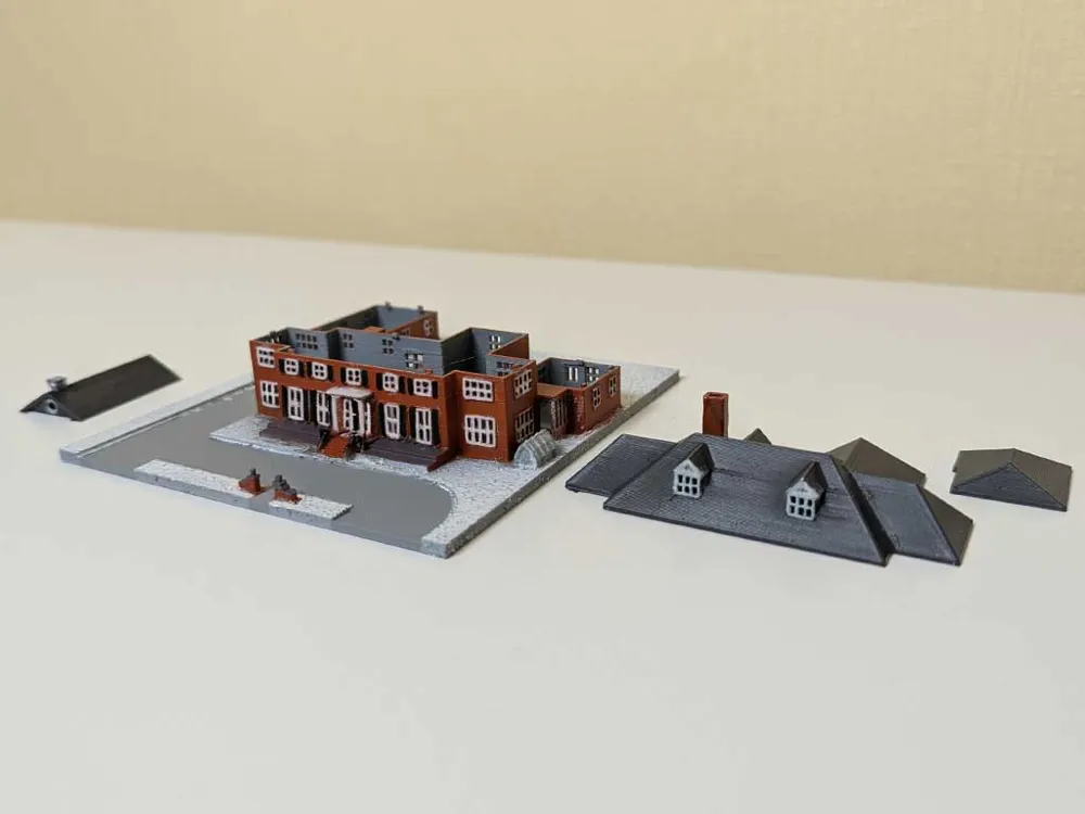 Home Alone House micro scale diorama by ren3dprints MakerWorld ...