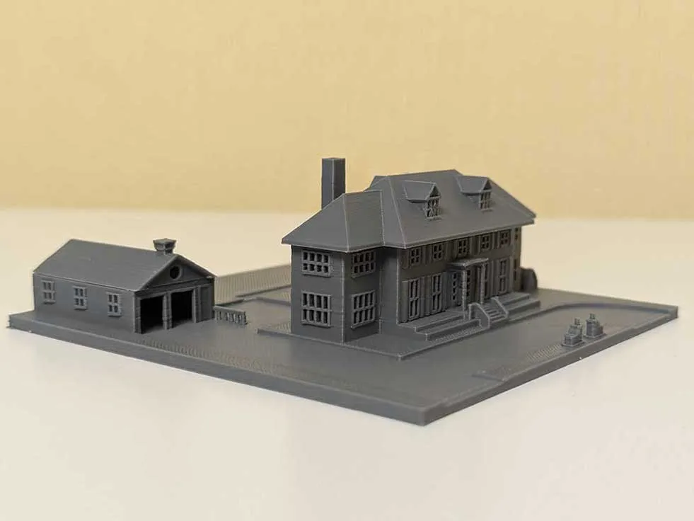 Home Alone House micro scale diorama - Free 3D Print Model - MakerWorld