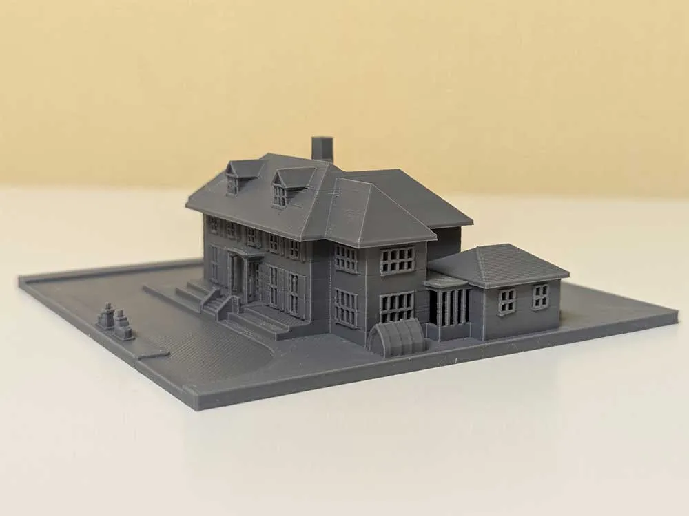 Home Alone House micro scale diorama - Free 3D Print Model - MakerWorld
