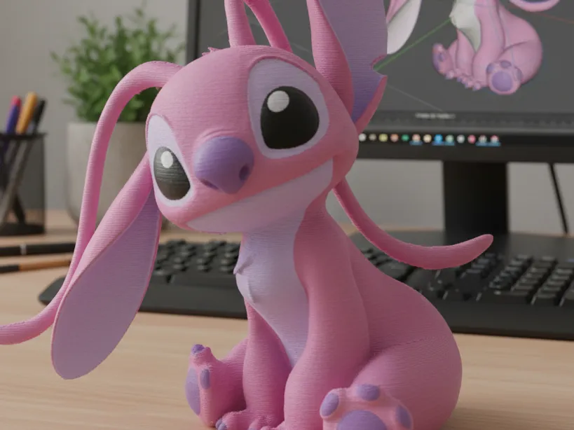 Angel from stitch - Free 3D Print Model - MakerWorld