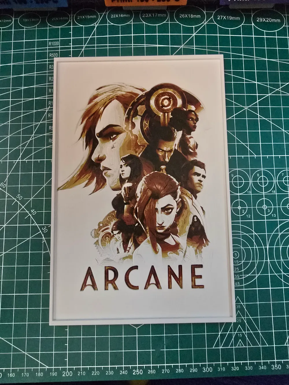 Arcane Poster - Hueforge Art by Lumpy3D MakerWorld: Download Free 3D Models