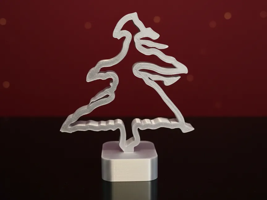 Chaotic Christmas Tree designed by 4-year-old by TTU_Design MakerWorld ...