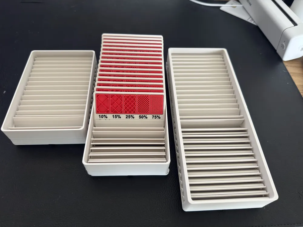 Gridfinity Infill Swatch - flip / index storage - Free 3D Print Model ...