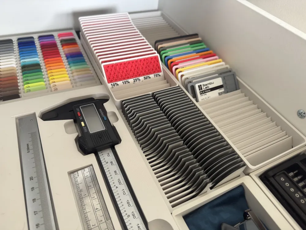Gridfinity Infill Swatch - flip / index storage - Free 3D Print Model ...