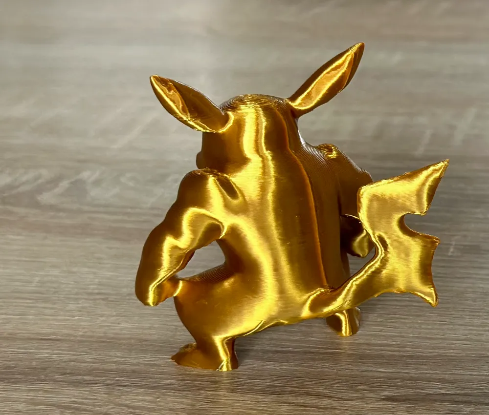 Angry muscular Pokemon Pikachu 3D model by 3Dcrabi - MakerWorld