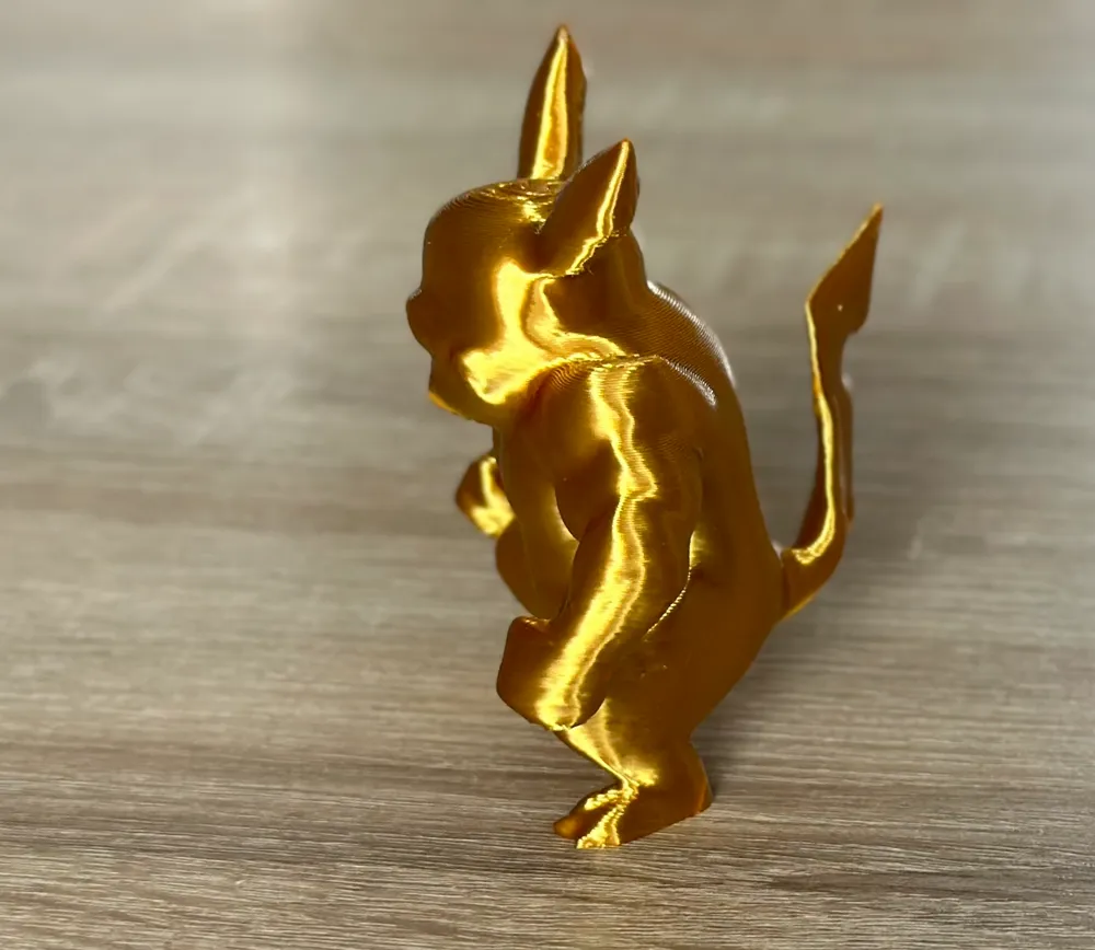 Angry muscular Pokemon Pikachu 3D model by 3Dcrabi - MakerWorld