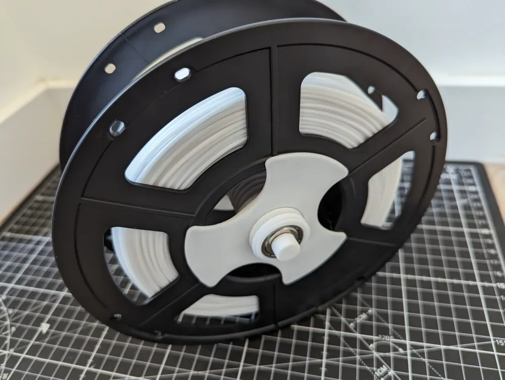 Sunlu S1 dryer filament spool V1 roller mod by jrh9000 - MakerWorld