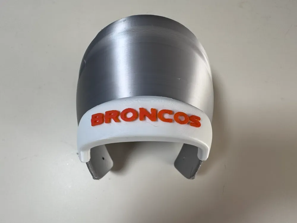 Denver Broncos Mini Helmet Bumpers - Free 3D Print Model - MakerWorld