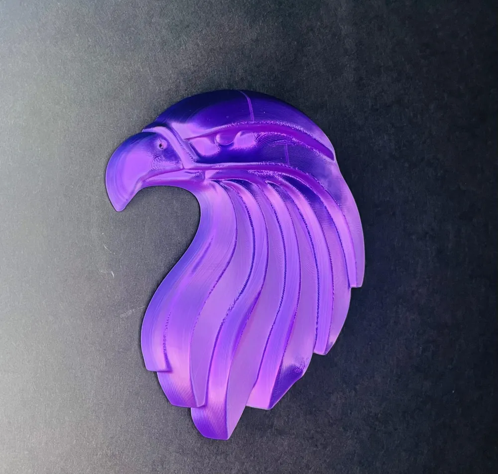 Bald eagle wall mounted decor display - Free 3D Print Model - MakerWorld