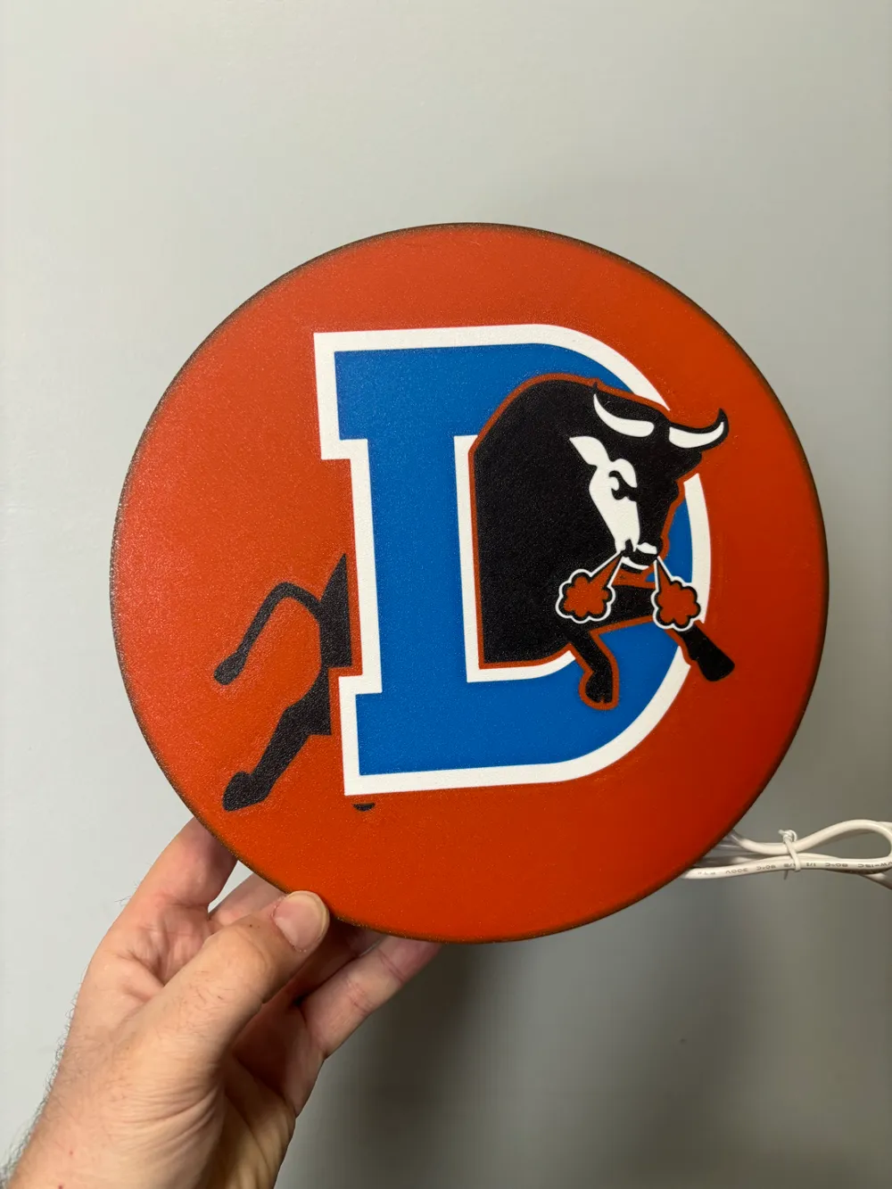 Durham Bulls Logo Light Box by Future Canada - MakerWorld
