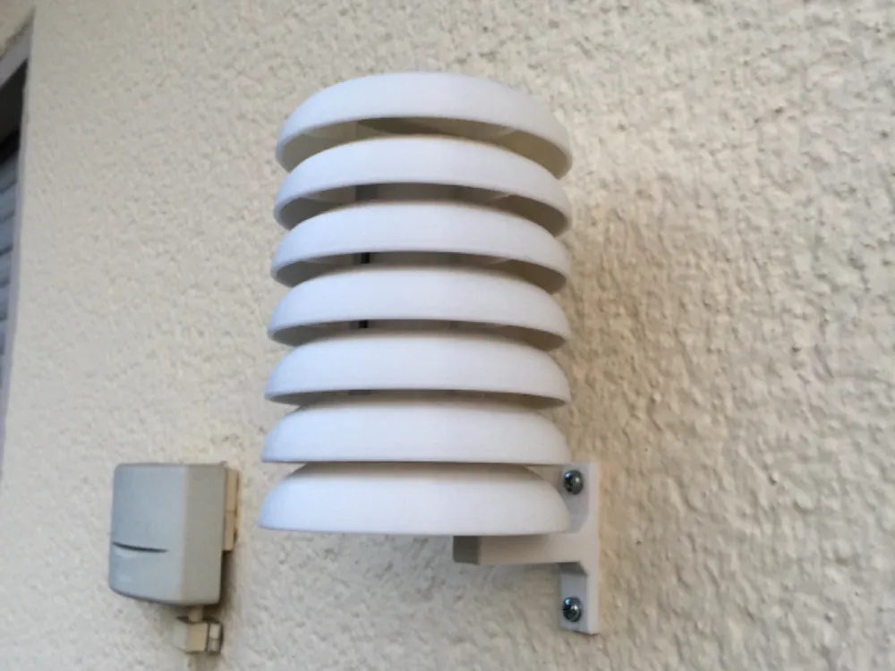 Radiation / Weather shield for Netatmo by HamOp MakerWorld: Download ...