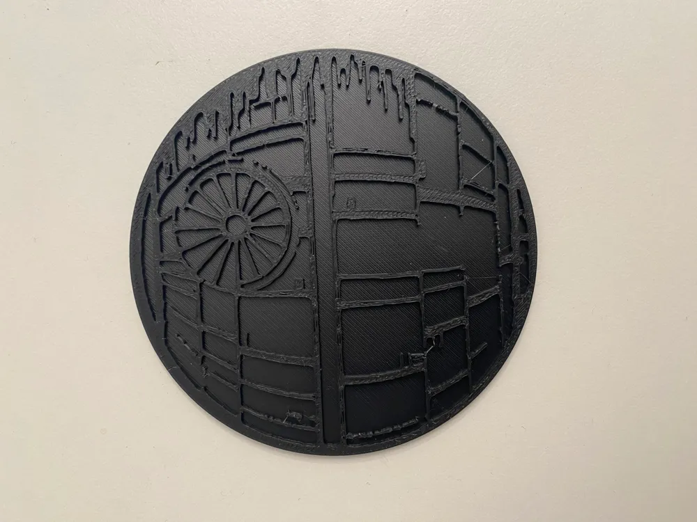 Death Star Coaster (Star Wars) by Gajba_Print - MakerWorld
