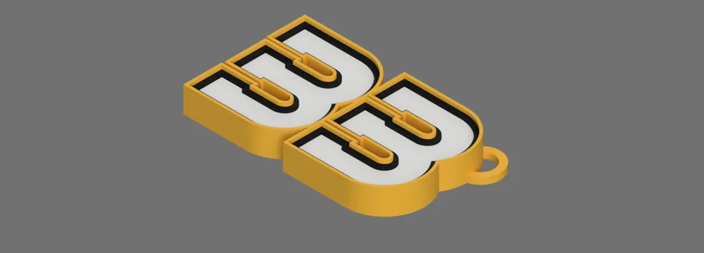 MotoGP Numbers keychains by Geoka - MakerWorld