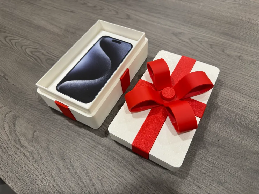 iPhone Gift Box - Free 3D Print Model - MakerWorld