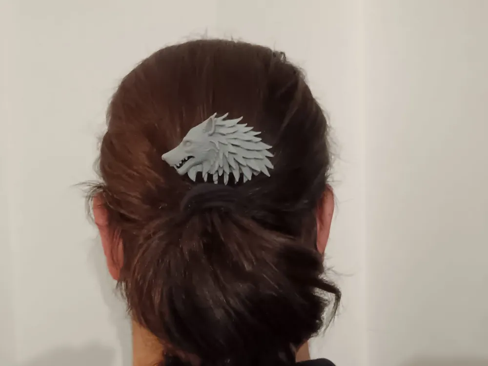 Celtic Wolf Hair Combs - Free 3D Print Model - MakerWorld