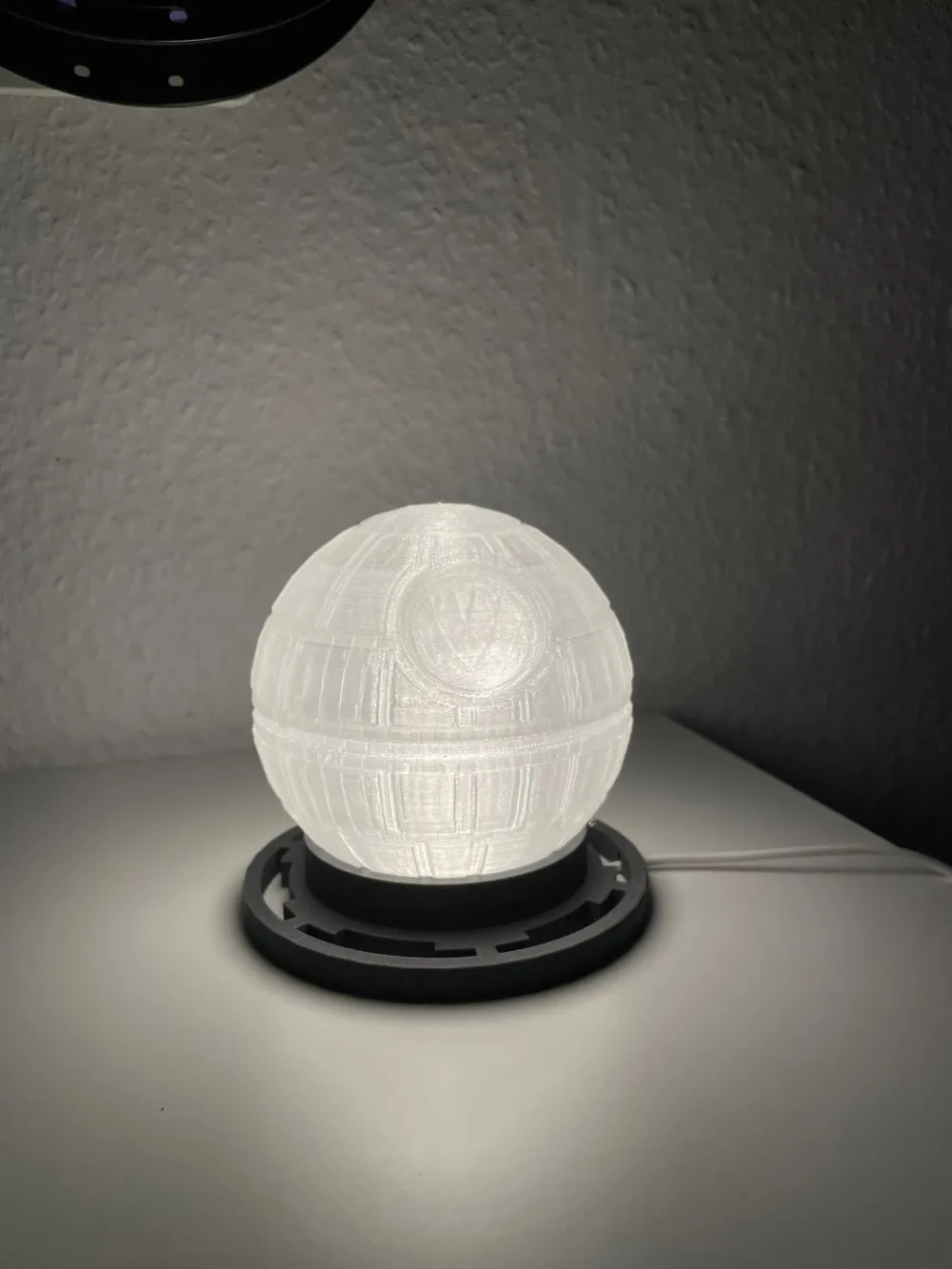 Death Star LED Lamp by Generic Makerspace MakerWorld: Download Free 3D ...