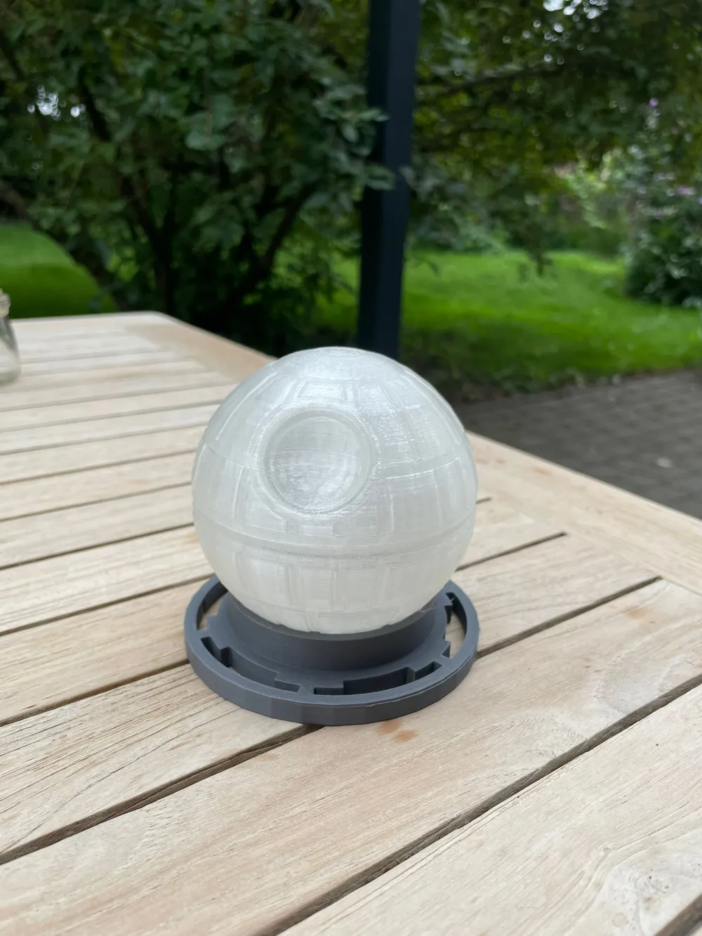 Death Star LED Lamp - Free 3D Print Model - MakerWorld