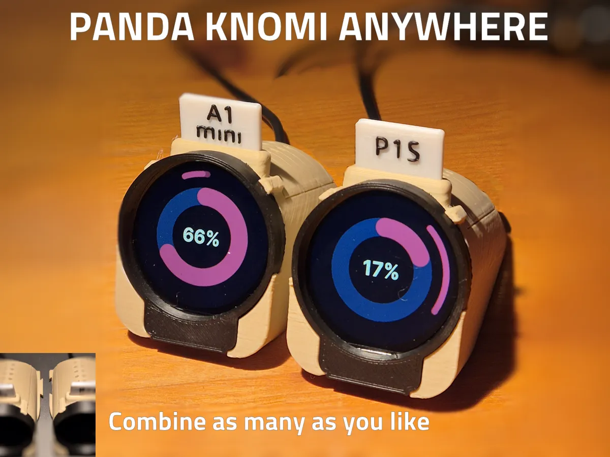 Panda Knomi Anywhere - Free 3D Print Model - MakerWorld