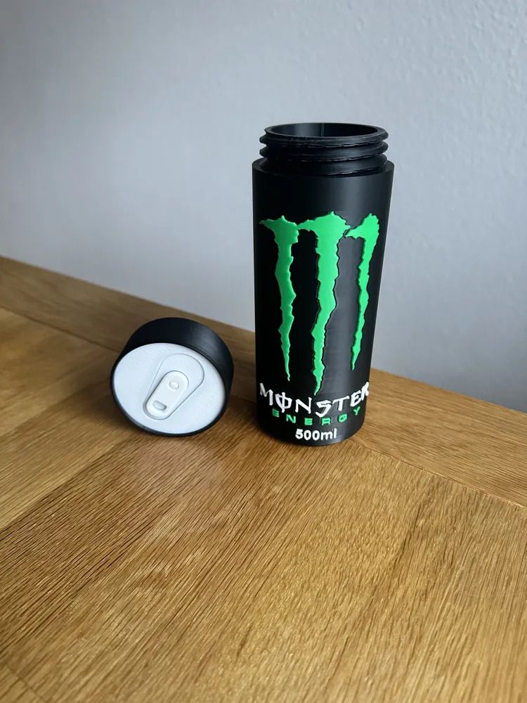 Monster Energy Dose - Free 3D Print Model - MakerWorld