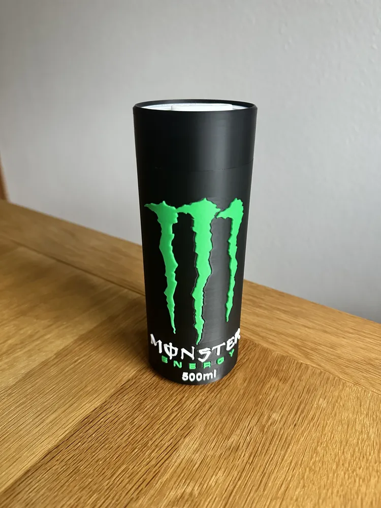 Monster Energy Dose - Free 3D Print Model - MakerWorld