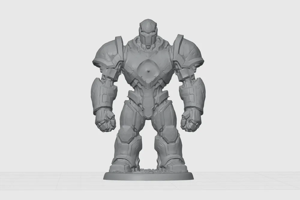 Golem, Guardian of the Runeforge - Free 3D Print Model - MakerWorld