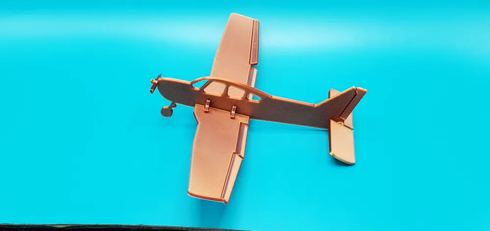Piper Warrior Airplane Model Kit - Free 3D Print Model - MakerWorld
