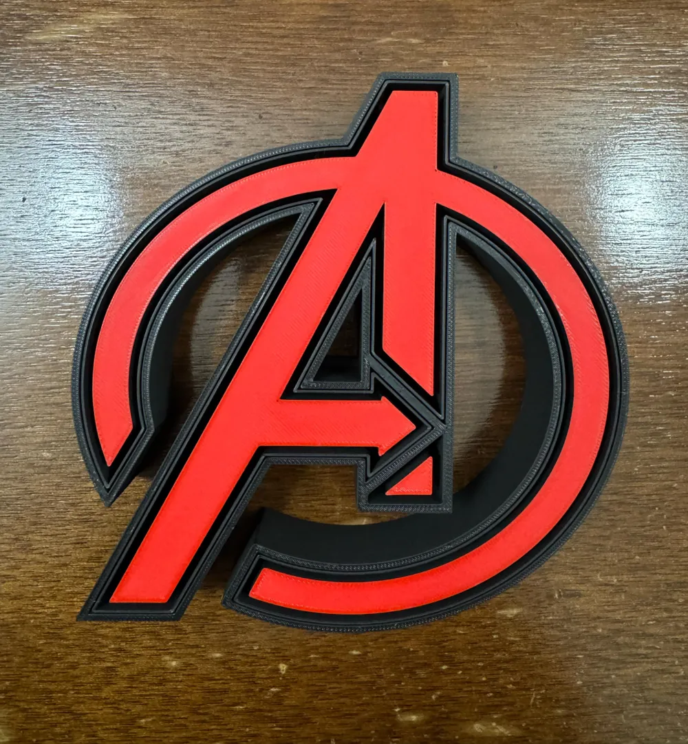 Avengers Logo by Nescrich - MakerWorld