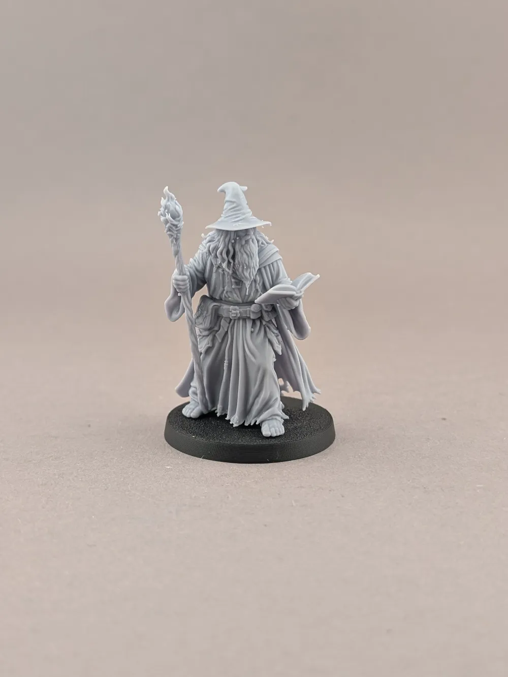 Grey Wanderer Wizard - Free 3D Print Model - MakerWorld