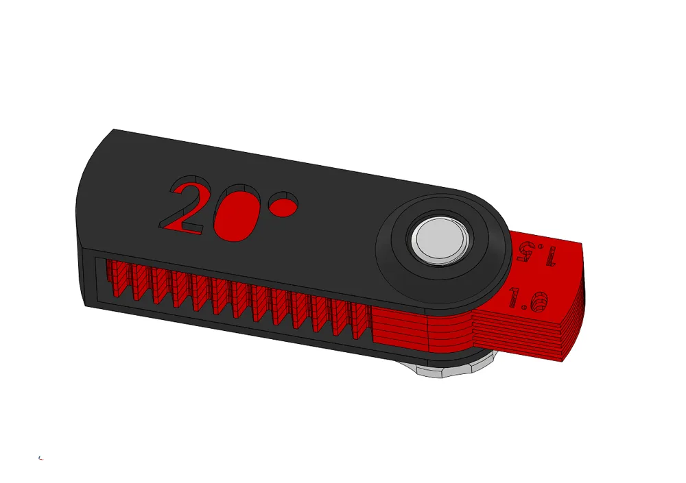 Gear module gauge by Balazs - MakerWorld