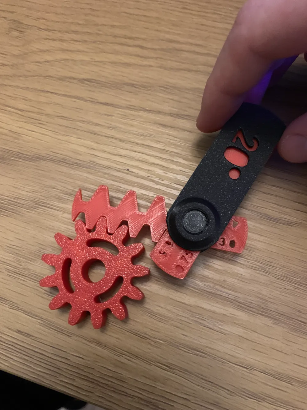 Gear module gauge by Balazs - MakerWorld