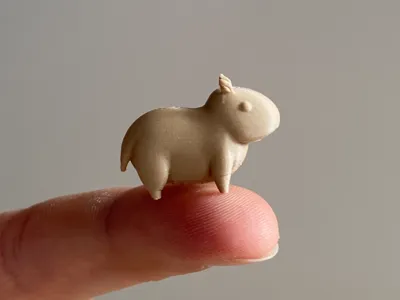 Capybara 3d print model download - MakerWorld