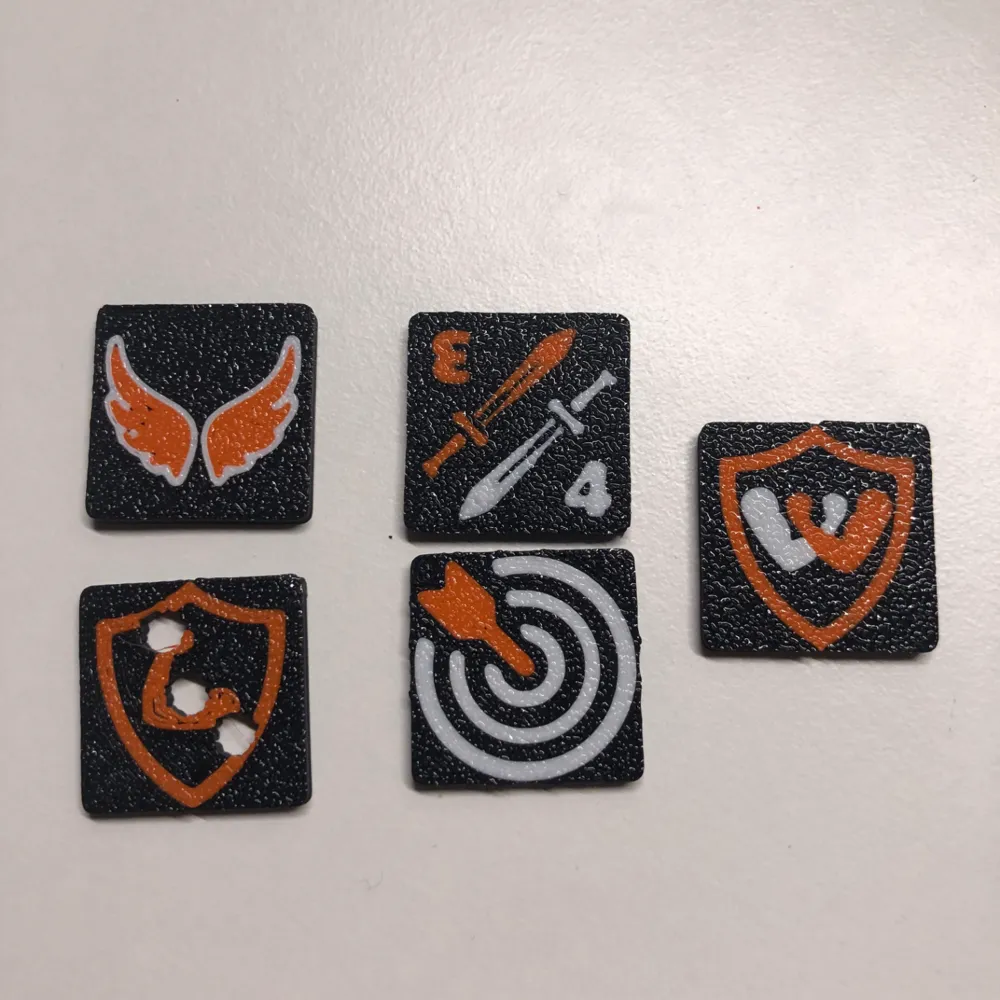 Marvel Champions Card Game Hero Board & Tokens - Free 3D Print Model ...