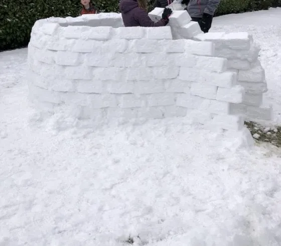 SNOW BRICK MOLD FOR OUTDOOR FUN - IGLOO FORTRESS by 3D Print Masters ...