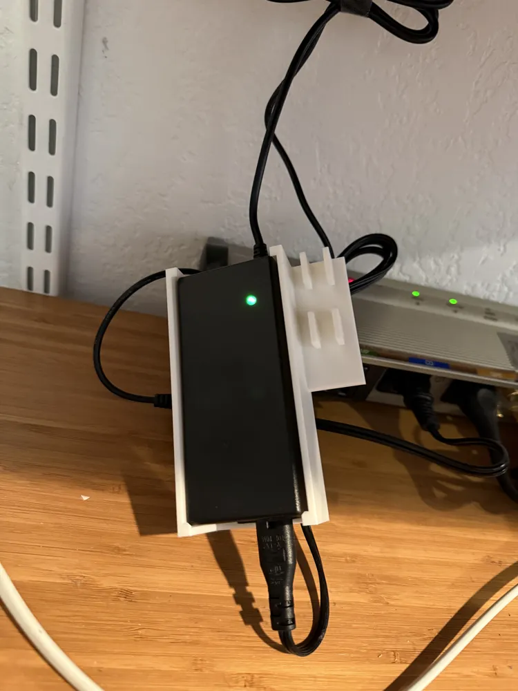 Power Brick Holder for Elfa Easy Hang Standards - Free 3D Print Model ...