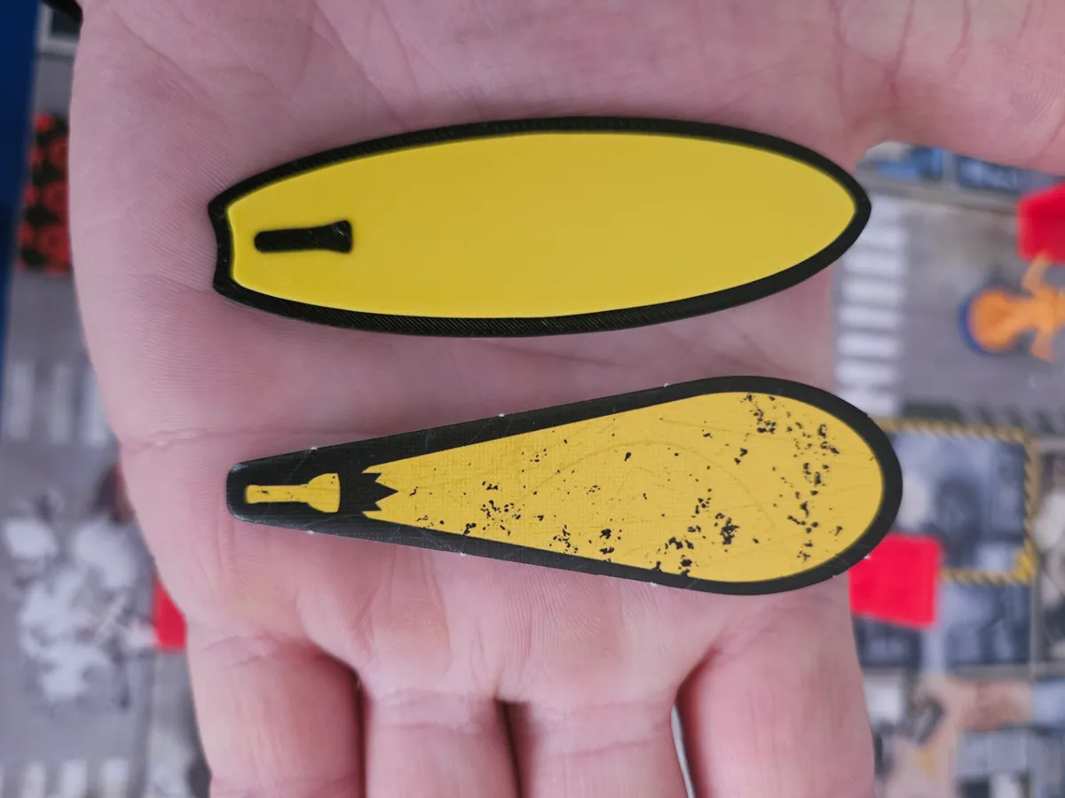 Flashlight Boardgame Token - Free 3D Print Model - MakerWorld