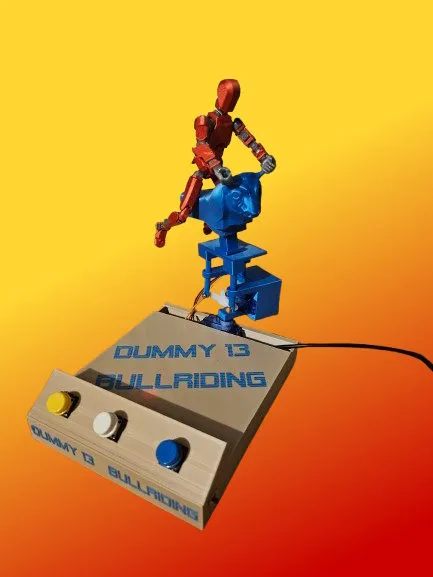 Bull Riding Machine for dummy 13 - Free 3D Print Model - MakerWorld