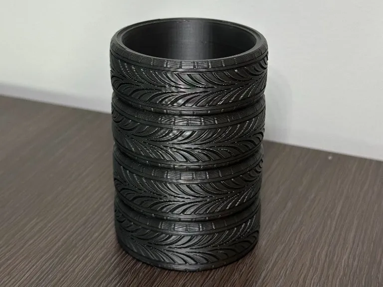 Tire stack pen organizer - Free 3D Print Model - MakerWorld