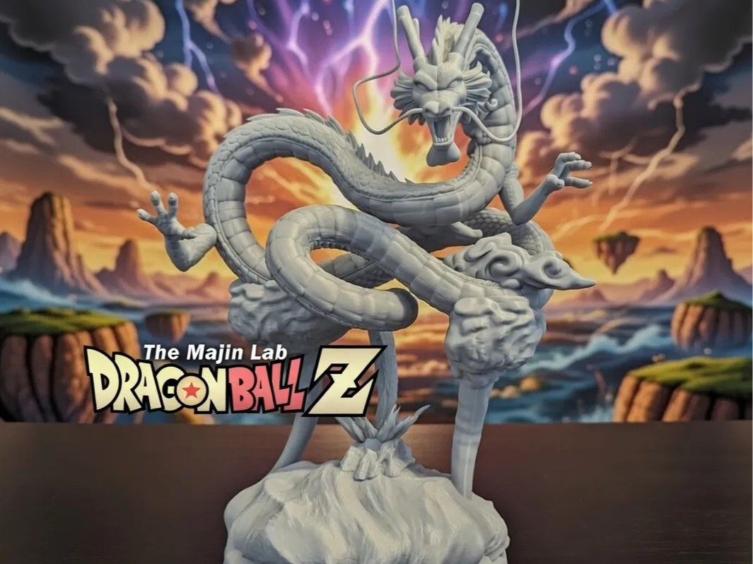 Dragon Ball Shenron-Statue (15-teiliges Modell) – Kostenloses 3D ...