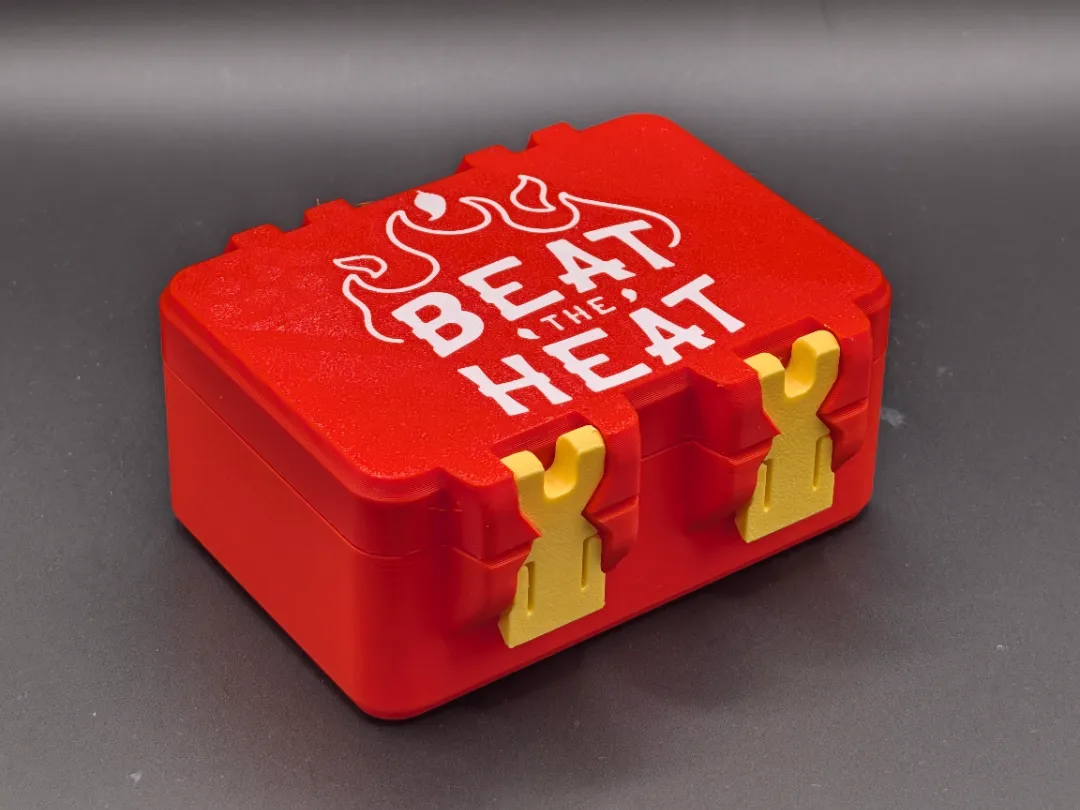 Beat The Heat Card Box - SnapLock - Free 3D Print Model - MakerWorld