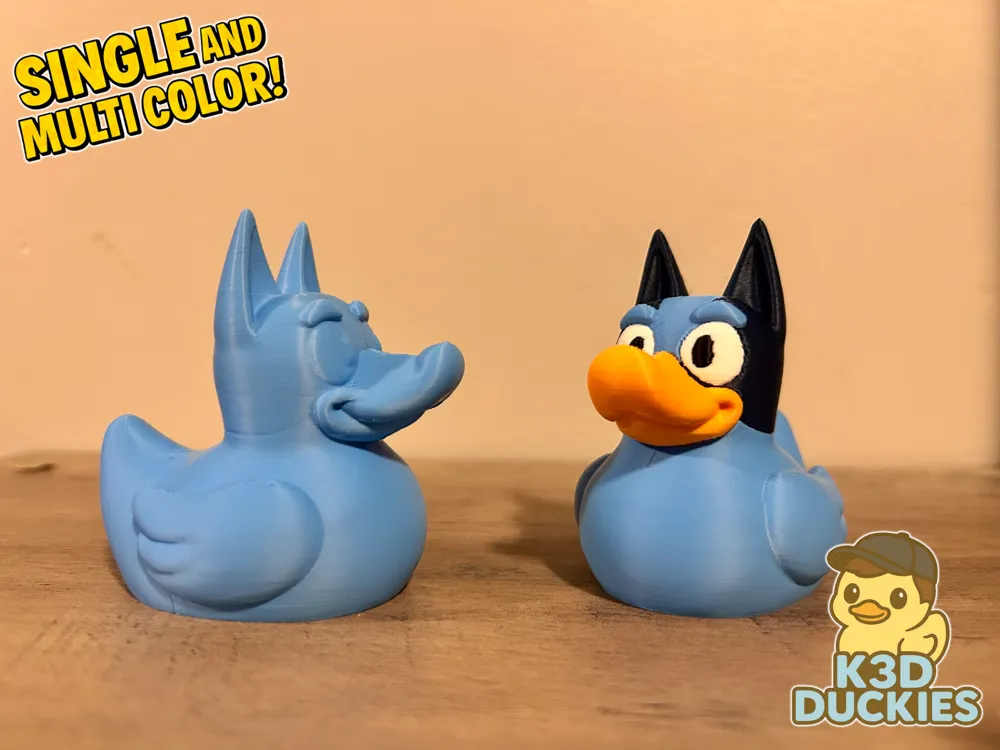 Bluey Rubber Duck by K3DPrint MakerWorld: Download Free 3D Models