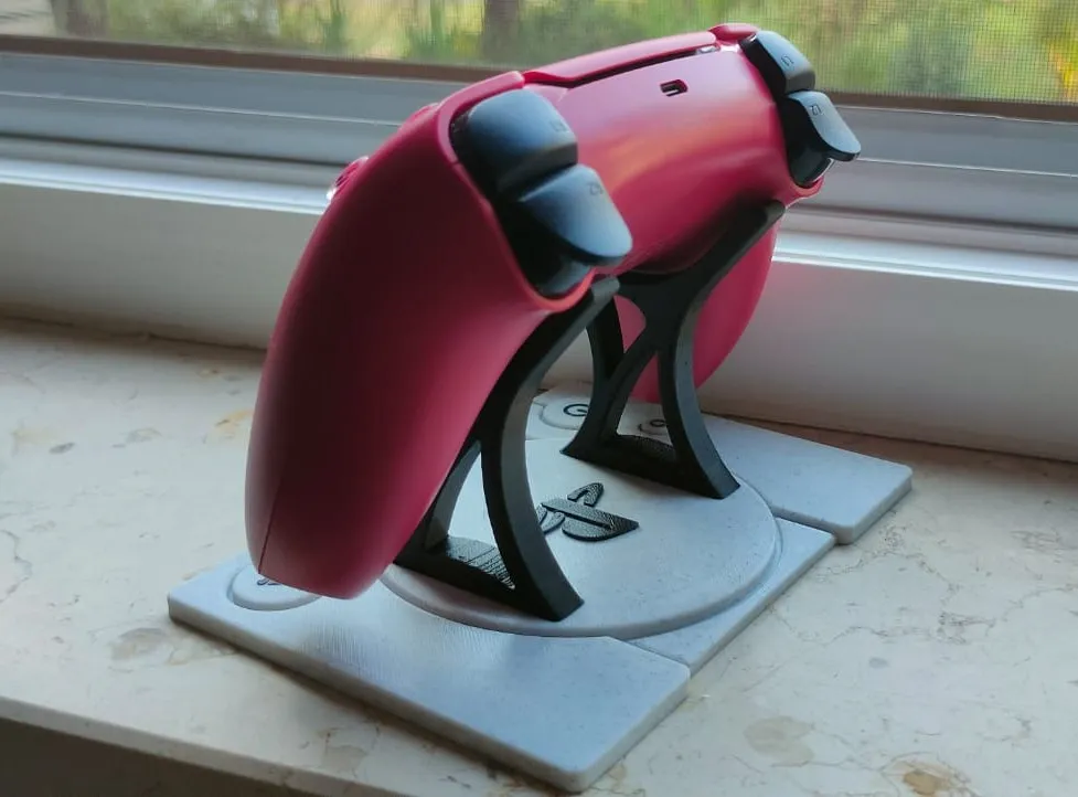 PS5 Controller Stand - PS1 Design by Faust - MakerWorld