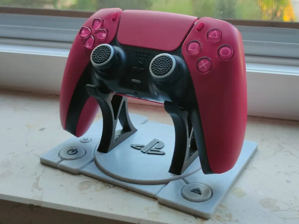 PS5 Controller Stand - PS1 Design 2D by Faust MakerWorld: Download Free ...