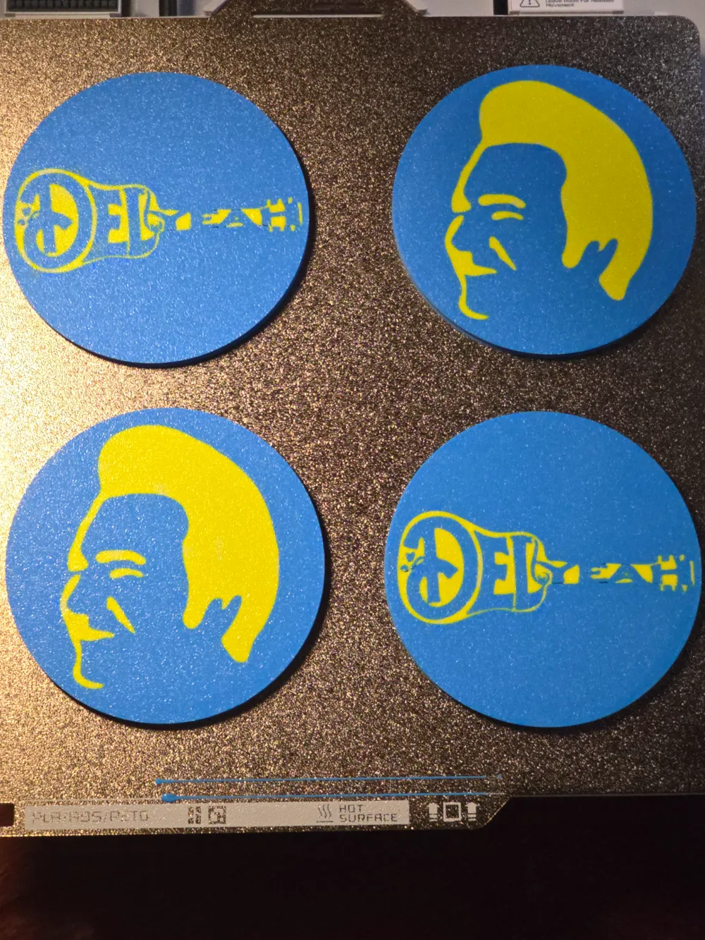 Del McCoury Coasters by andrew.r.graybeal - MakerWorld