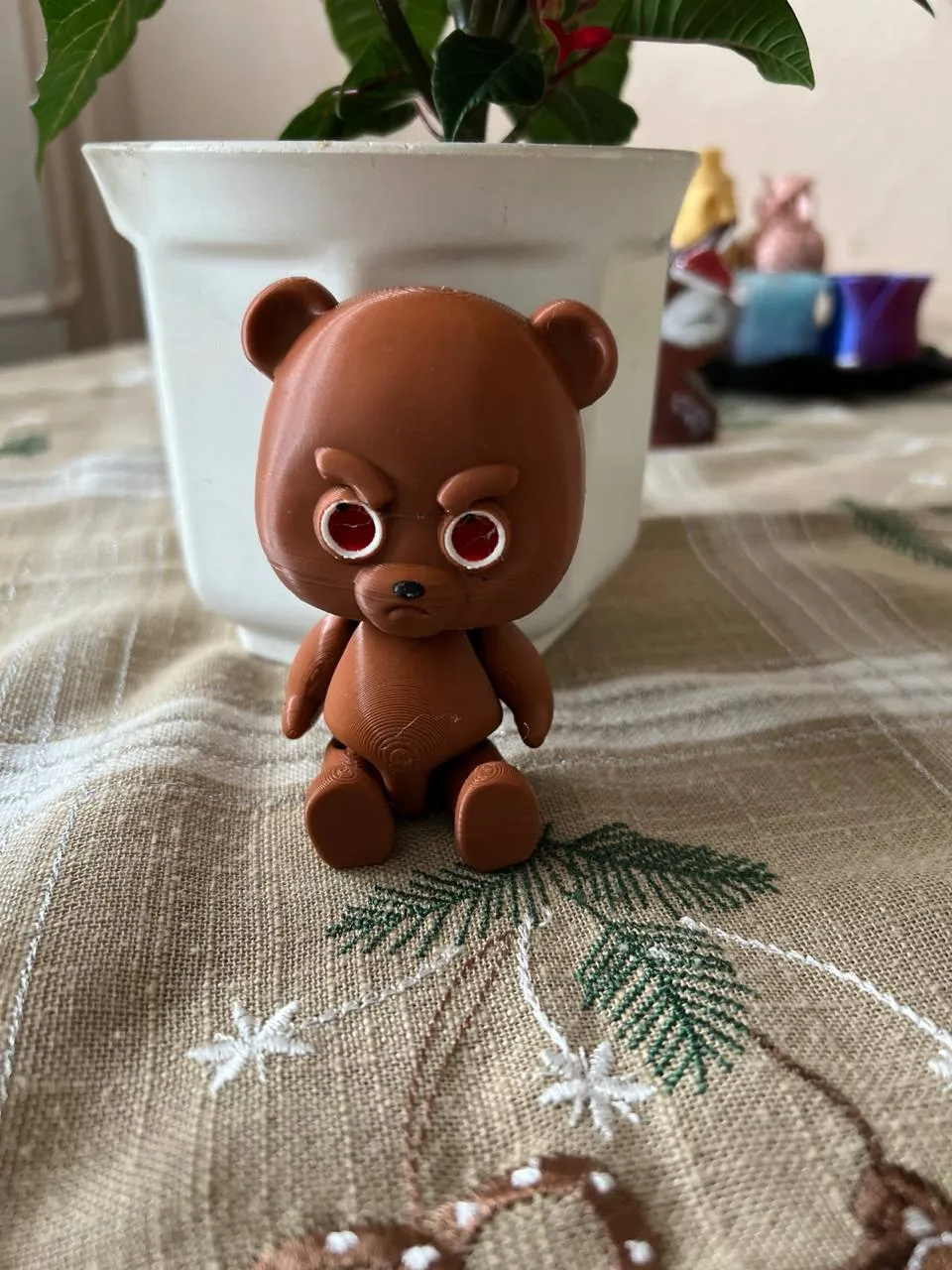 Happy Teddy Bear by Sw7897897 - MakerWorld