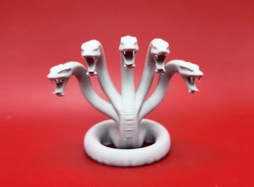 5-Headed Hydra Tiamat Miniature by Triple G Workshop MakerWorld ...