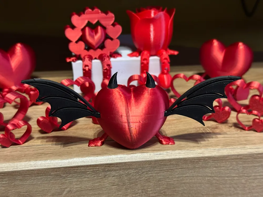 Articulated Devil Heart - Valentine's Day by Fresh_Design MakerWorld ...