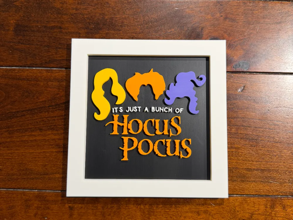Just a bunch of Hocus Pocus Halloween Decor by 3D River Designs ...