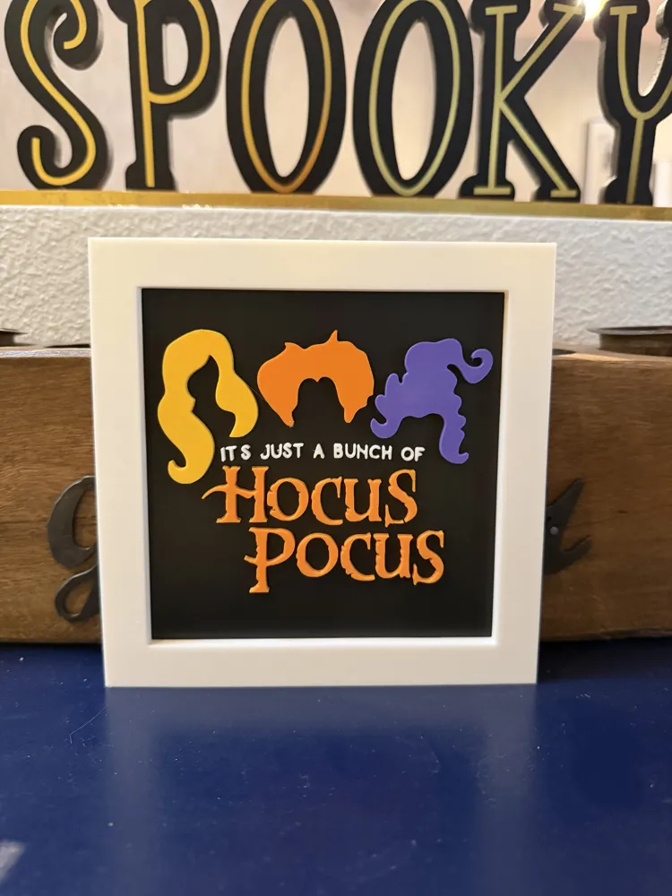 Just a bunch of Hocus Pocus Halloween Decor by 3D River Designs ...