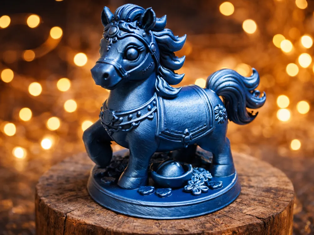 Fantasy Pony / Horse Figurine - Free 3D Print Model - MakerWorld