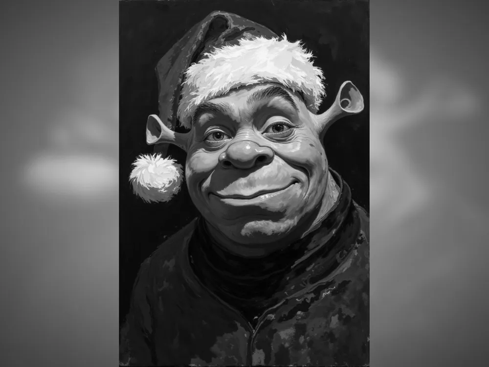 Santa Shrek HueForge by Marjers MakerWorld: Download Free 3D Models
